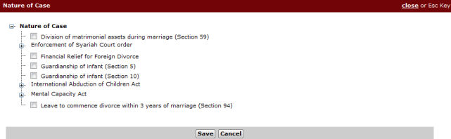 OSF Case - Step 1: Case Information Part 2